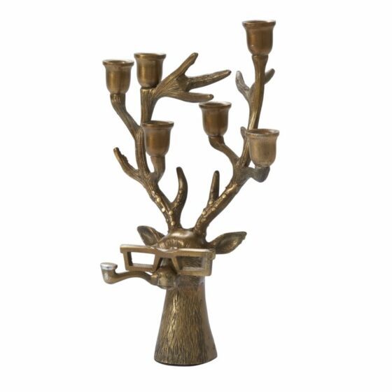 E+E Frankie The Stag Candelabra | The Gilded Thistle