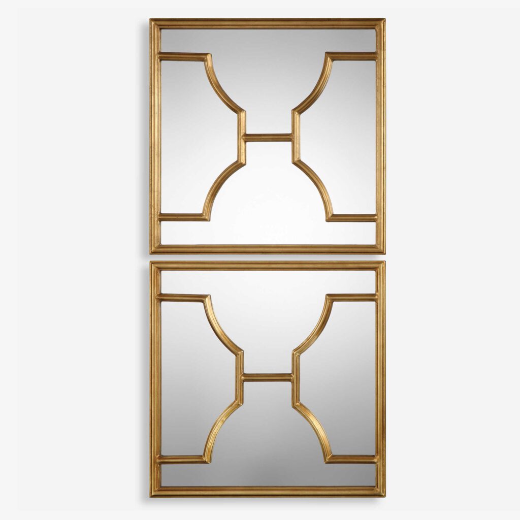 Uttermost Misa Square Mirrors Set | The Gilded Thistle