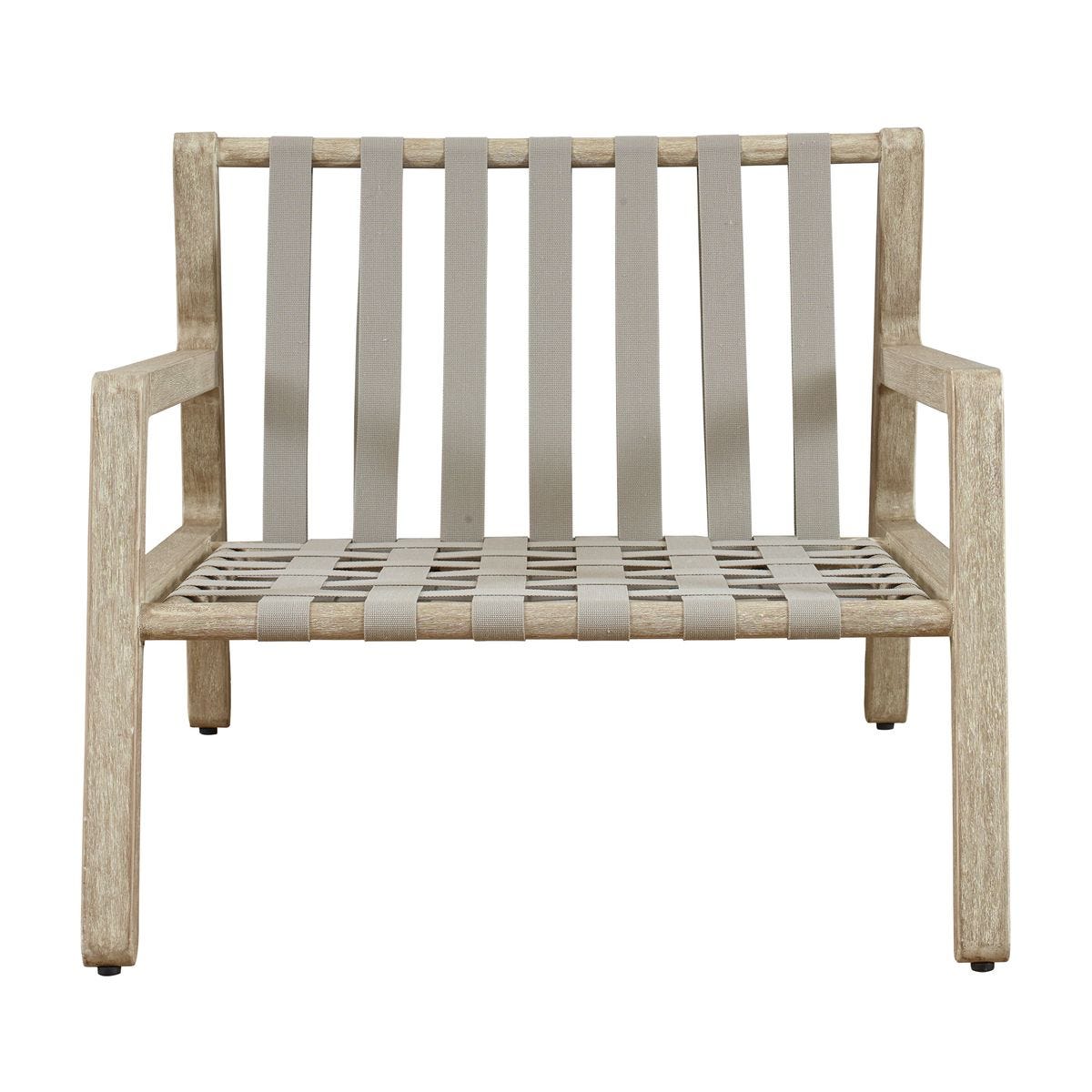 Uttermost Strapped Outdoor Lounge Chair | The Gilded Thistle