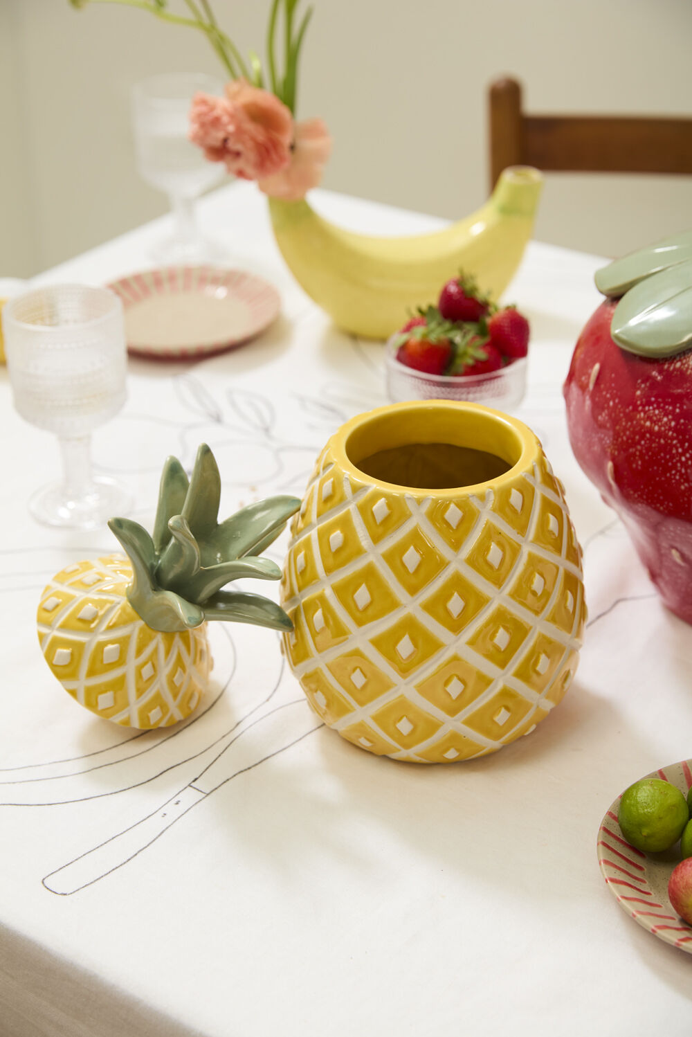 Fresh Pineapple Canister | The Gilded Thistle